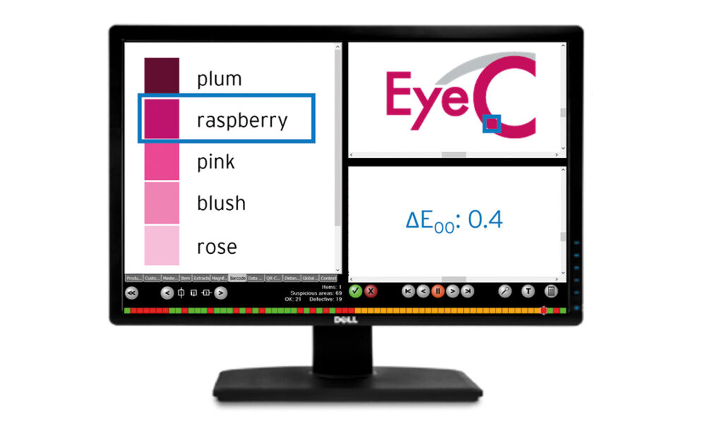 Inspección de color más rápida con actualización de EyeC Proofiler ...