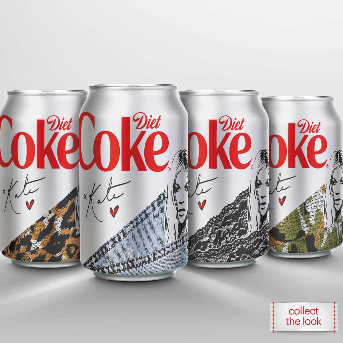 "LOVE WHAT YOU LOVE" Kate Moss & Diet Coke, la exitosa campaña de latas ...